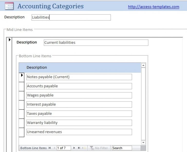 Access Templates Accounting Cash Book for Small Business | Access ...